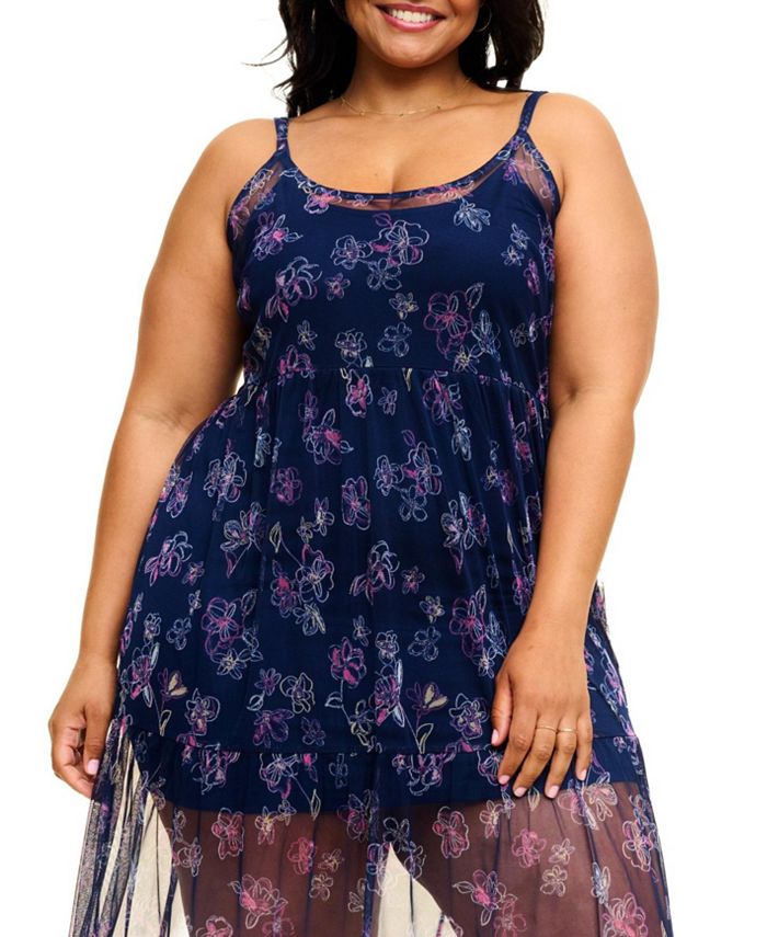 Adore Me Plus Size Kaycee Slip - Macy's