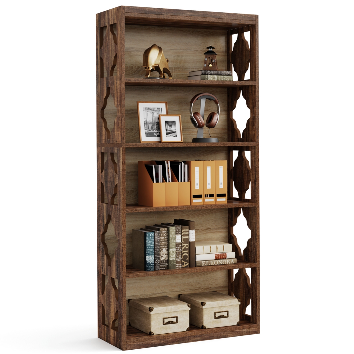 Click here for Tribesigns 6-Tier Bookcase  70-Inch Tall Freestand... prices