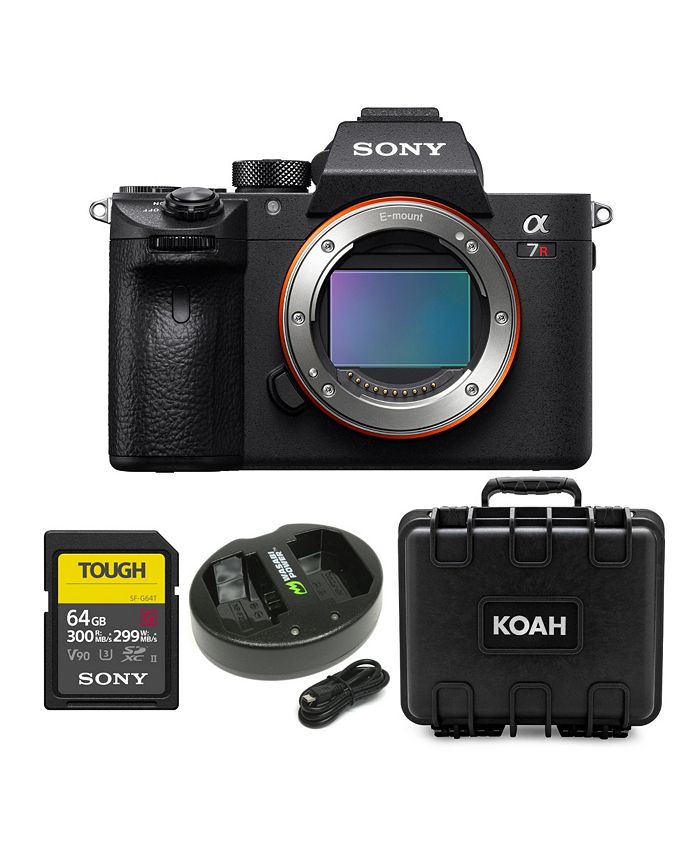 Sony Alpha a7R III A Full-Frame Mirrorless Camera with 64GB SD Card ...