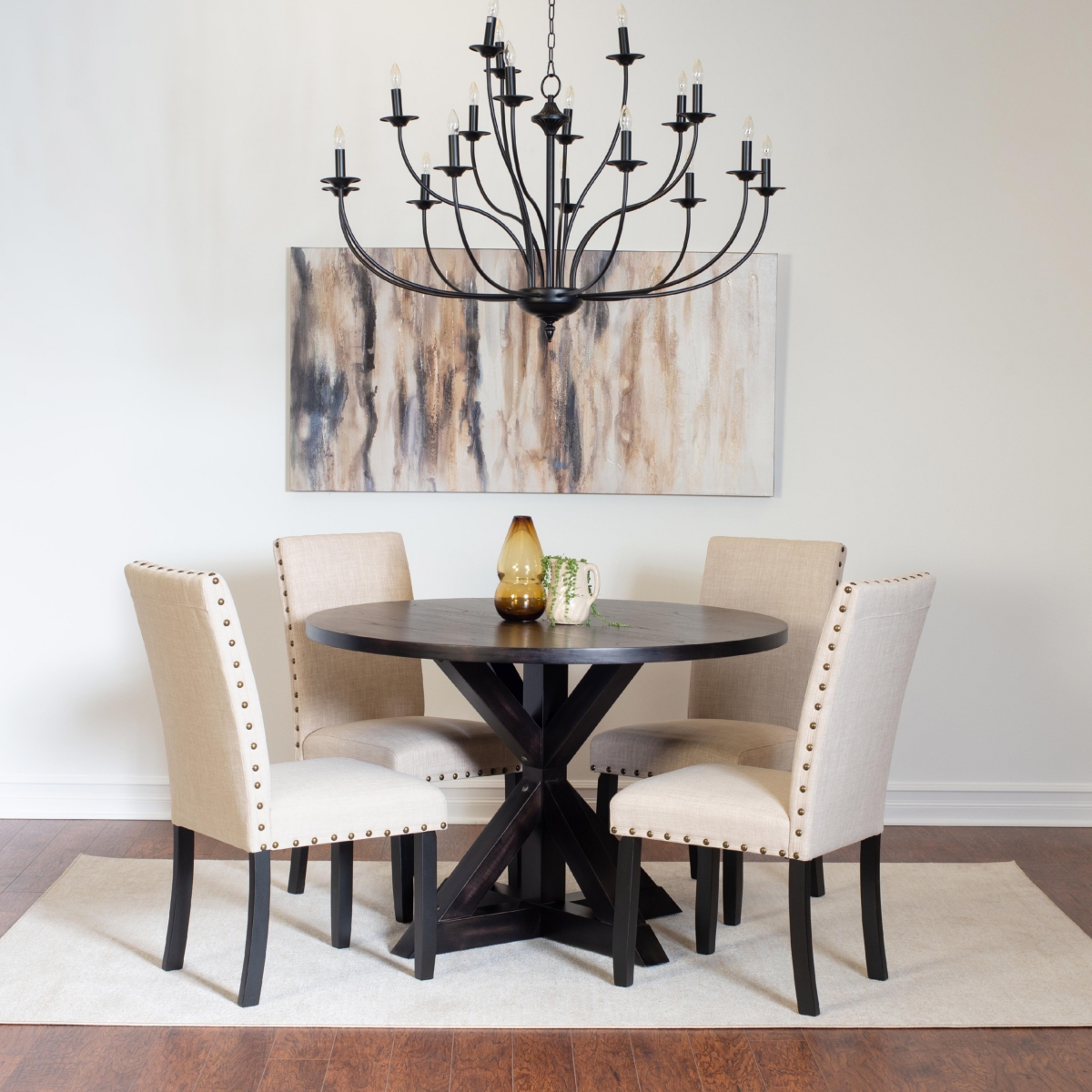 Click here for Streamdale 5-piece Dining Set  Cross-Buck Dining T... prices