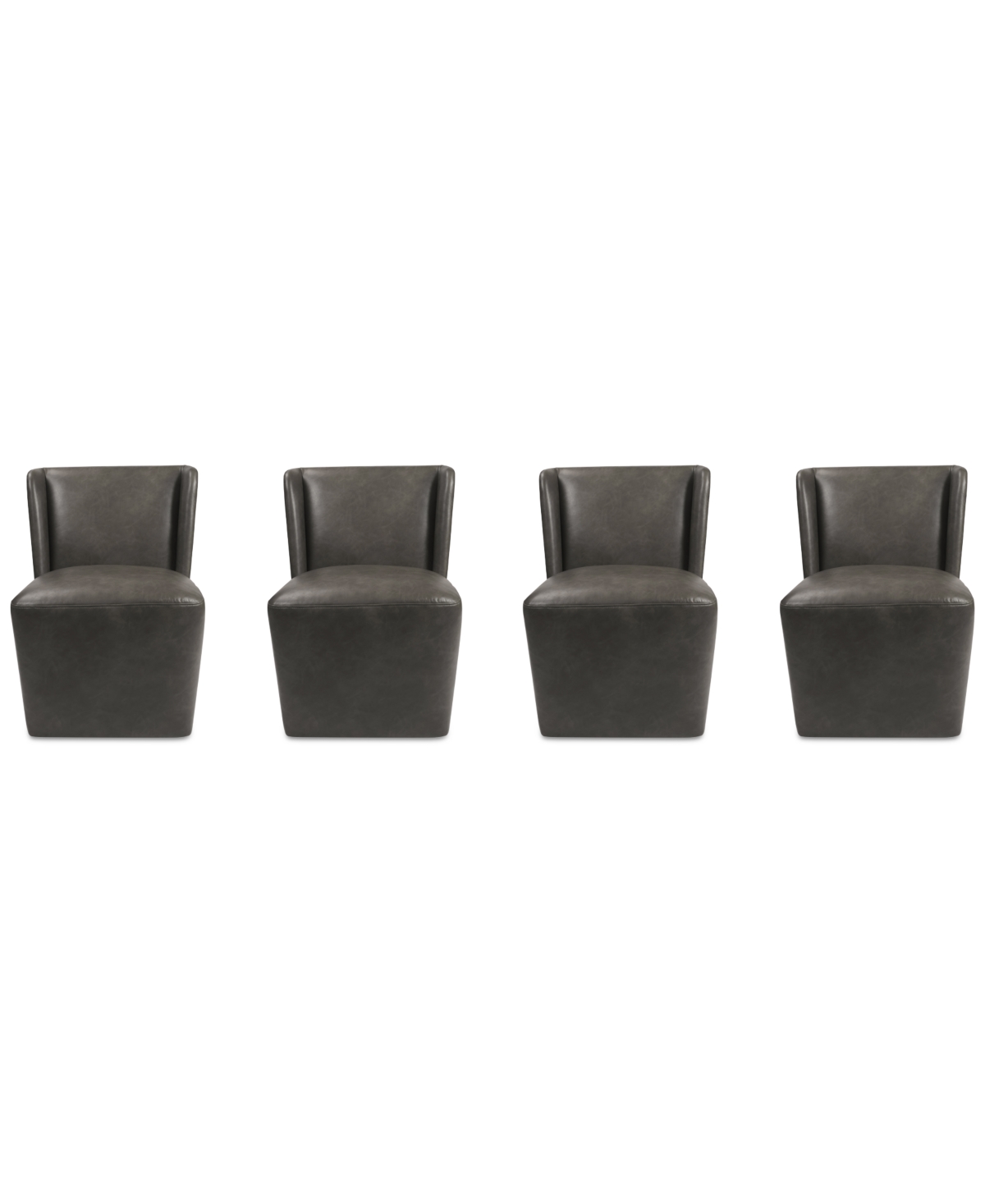 Click here for Seham 4-Pc. Faux Leather Dining Chair Set  Created... prices