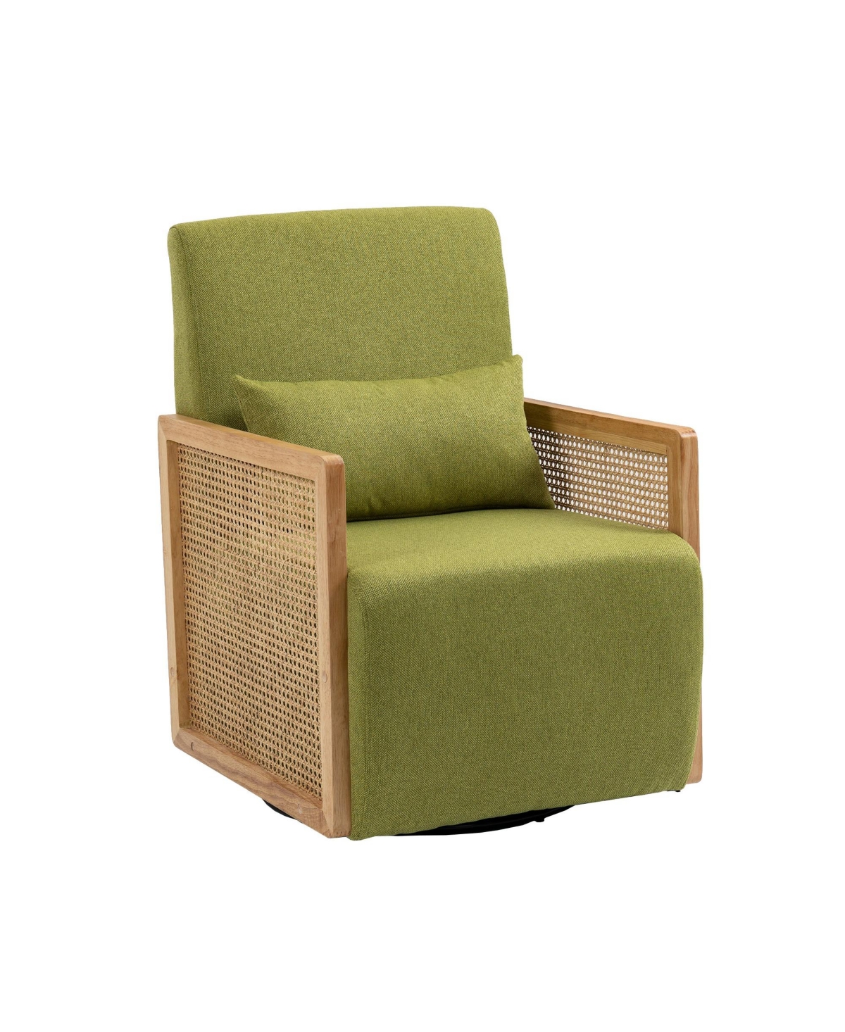 Click here for Mondawe Rose Red Upholstered Accent Chair with One... prices