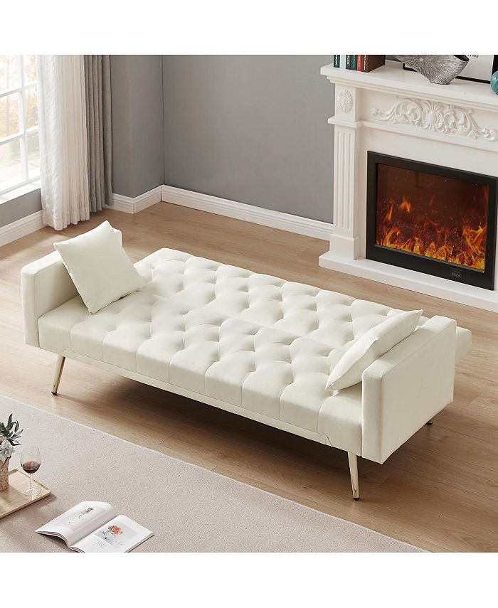 Simplie Fun Convertible Folding Futon Sofa Bed, Sleeper Sofa Couch For ...