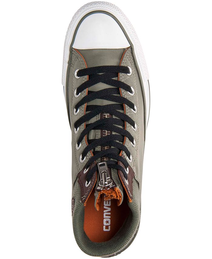 Converse Men's Chuck Taylor All Star Hi MA-1 Zip Casual Sneakers from ...