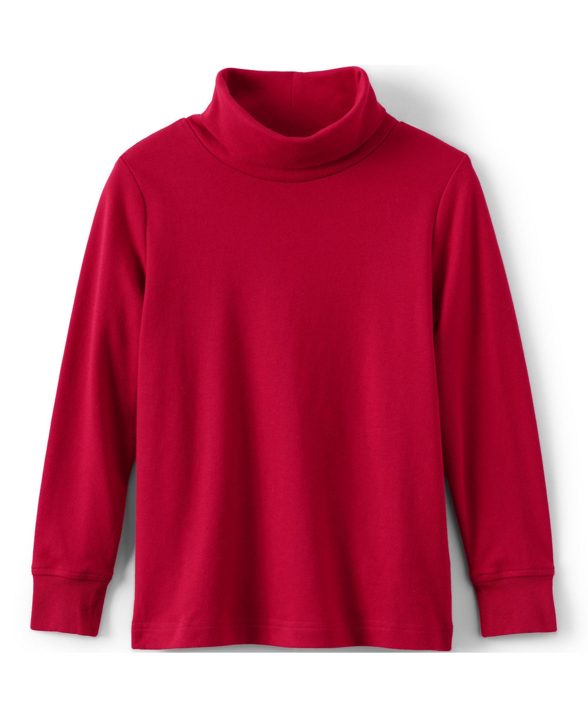 Click here for Lands End Girls Long Sleeve Turtleneck - Red prices