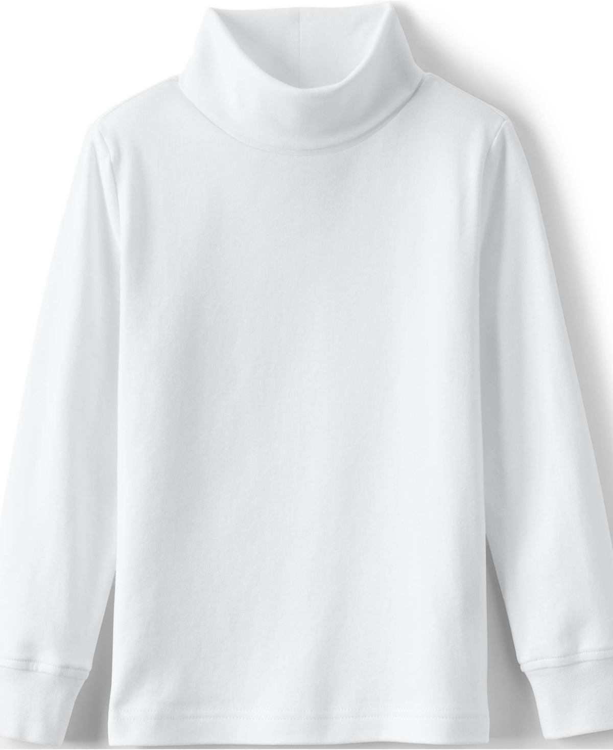Click here for Lands End Girls Long Sleeve Turtleneck - White prices