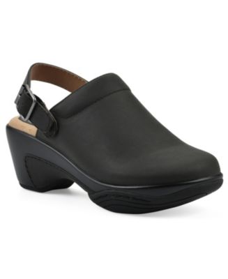 White Mountain Women's Viewable Slingback Clogs - Macy's