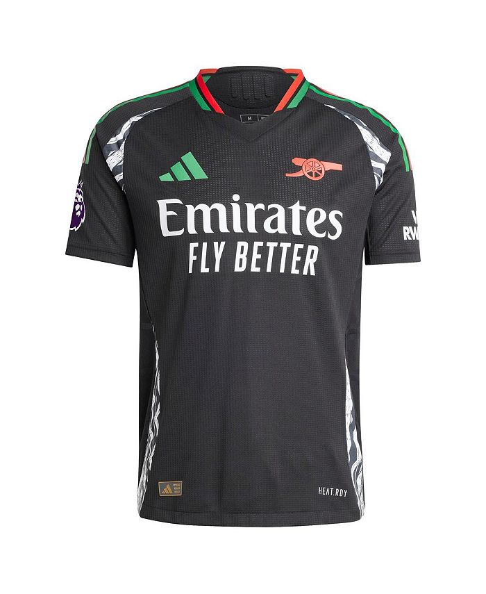 adidas Men's Black Arsenal 2024/25 Away Authentic Jersey - Macy's