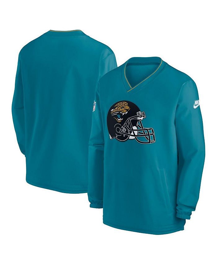 Nike Men's Teal Jacksonville Jaguars Throwback Alternate Logo Pullover ...