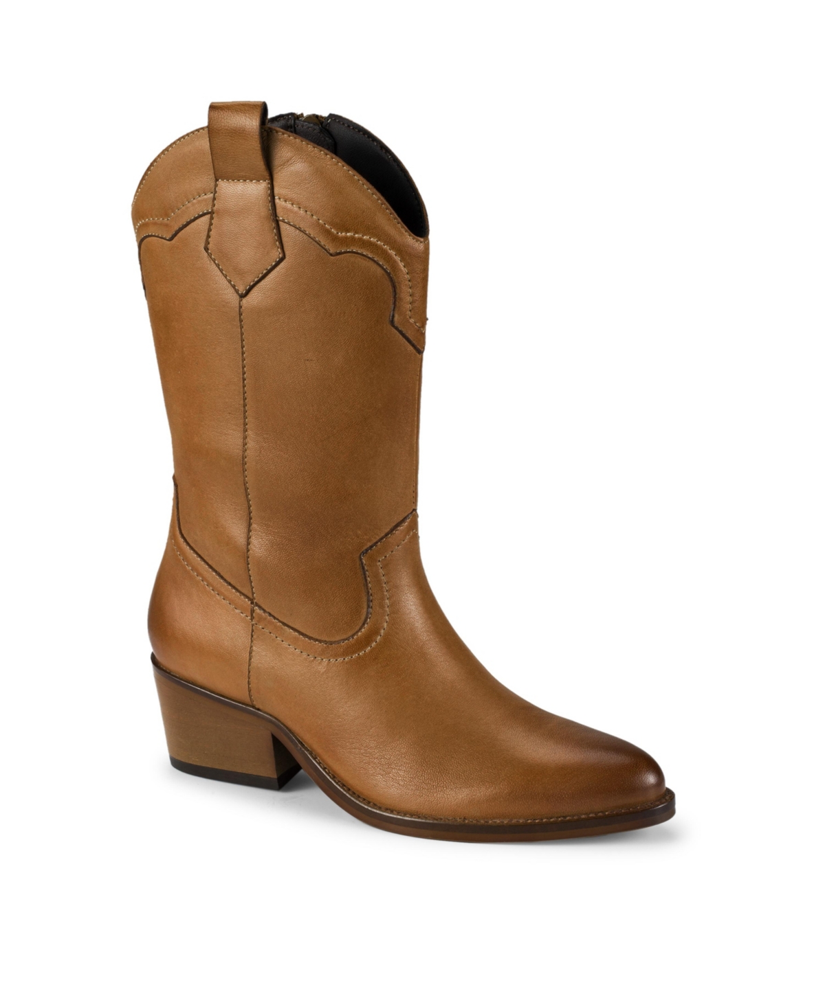 Click here for Baretraps Womens Nita Western Boots - Cognac Leath... prices