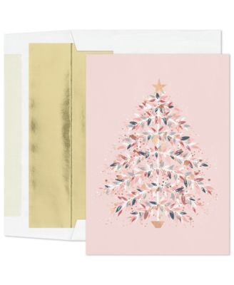 Masterpiece Studios Blush Tree Holiday Boxed Cards - Macy's
