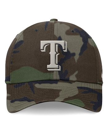 Nike Men's Camo Texas Rangers Club Adjustable Hat - Macy's