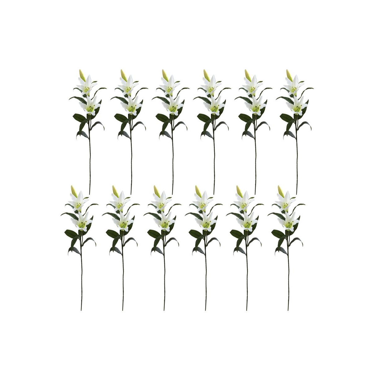 Click here for Slickblue Elegant Lily Artificial Flower for Class... prices