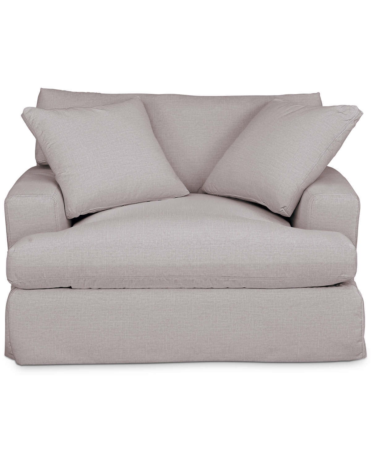 Click here for Brenalee 53 Performance Fabric Slipcover Chair and... prices