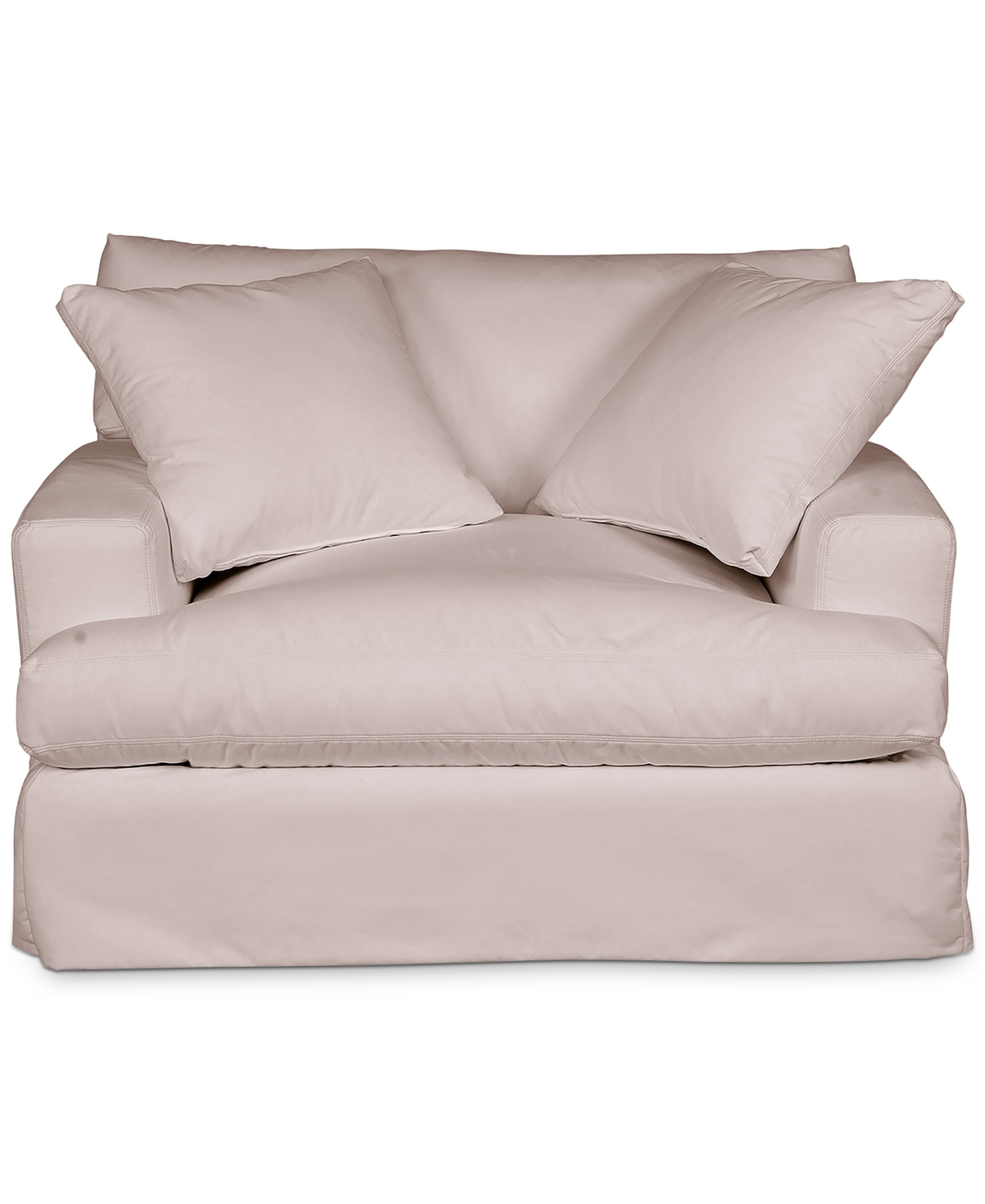 Click here for Brenalee 53 Performance Fabric Slipcover Chair and... prices