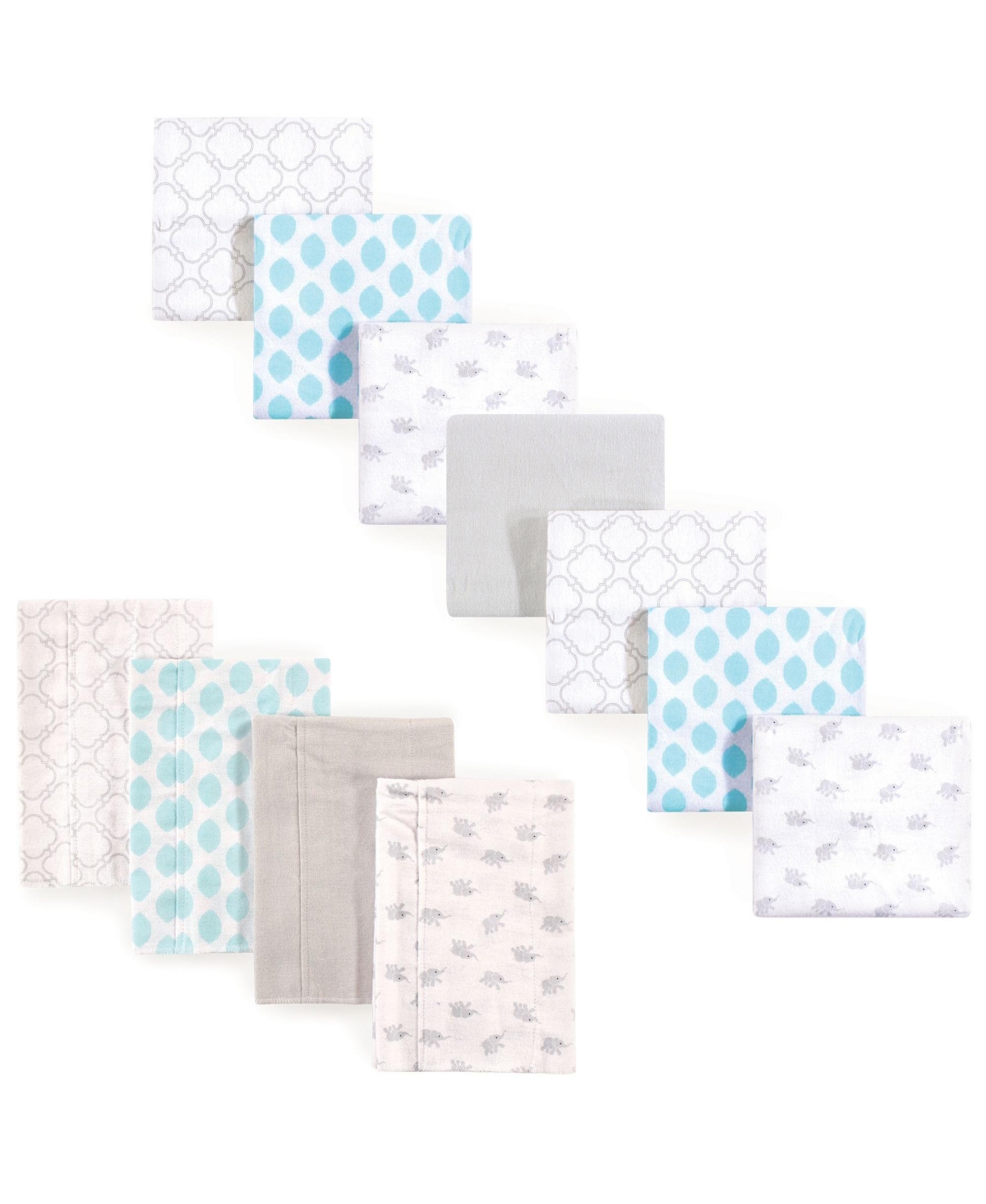 Click here for Luvable Friends Unisex Unisex Cotton Flannel Burp... prices