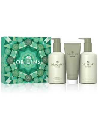 Origins 3-Pc. Ginger Bath & Body Nourishing Essentials Skincare Gift ...