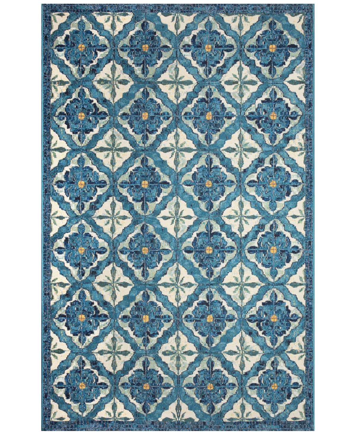 Click here for Liora Manne Marina Madrid 66x94 Area Rug - Blue prices