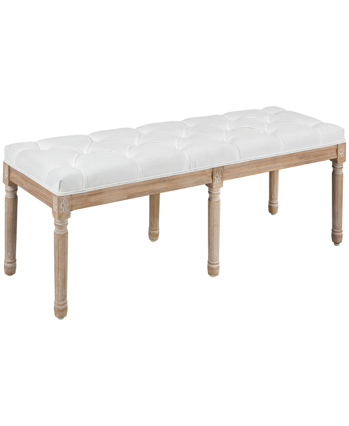 Click here for Homcom 46 End of Bed Bench  Upholste Bedroom Bench... prices