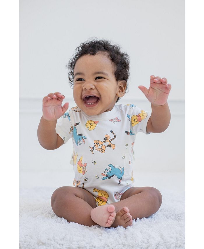 Disney Baby Boys G-Tube Adaptive Baby Bodysuit Mickey Mouse Lion King ...