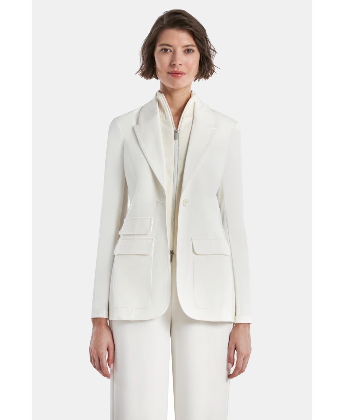 Click here for Capsule 121 Womens The Hailey Blazer Ii - Ivory prices
