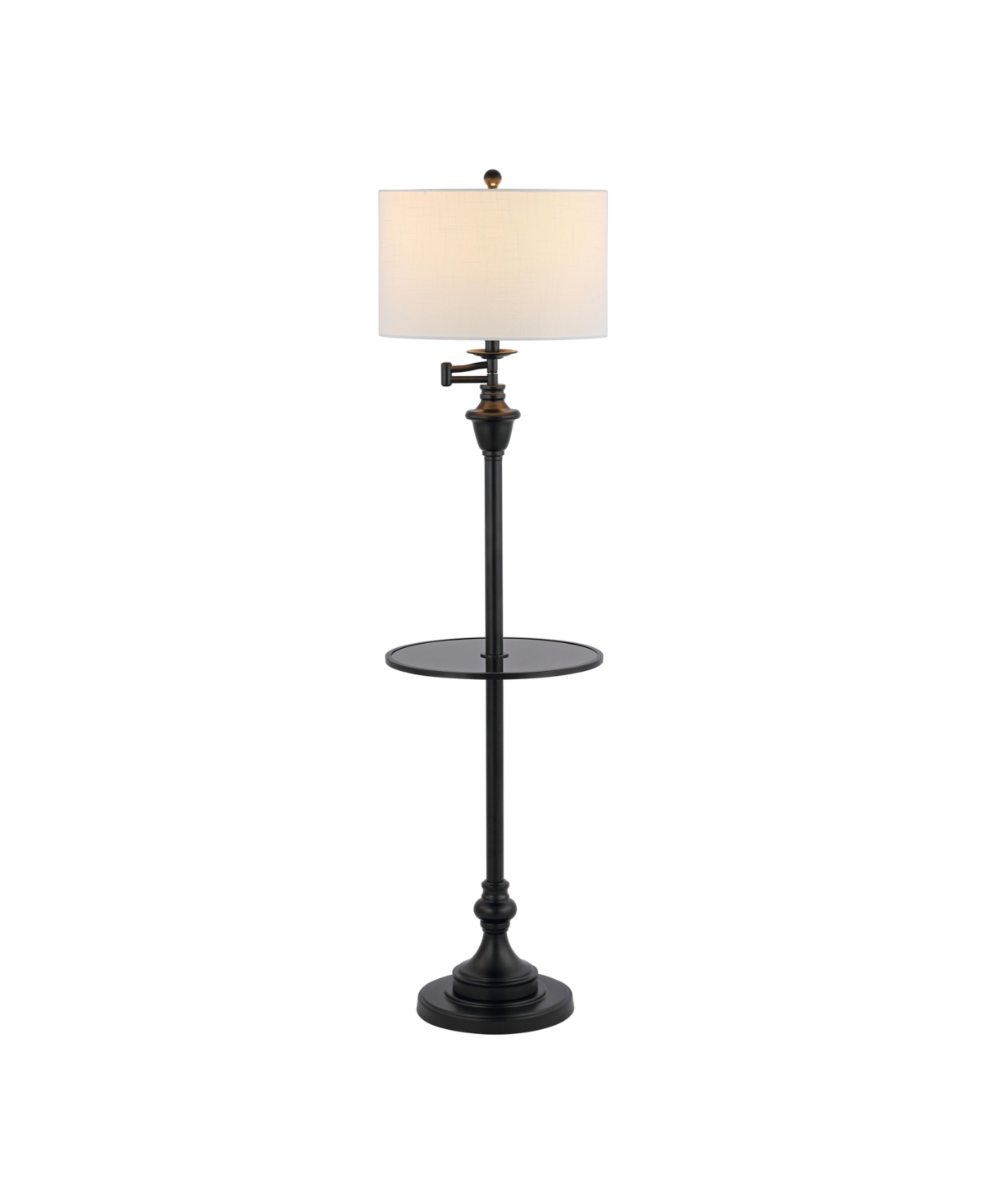 Click here for Jonathan Y Cora 60 Metal/Glass Led Side Table and... prices