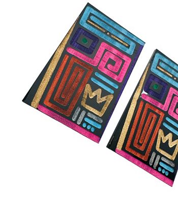 Swanky Designs Hand Painted Studs - Macy's