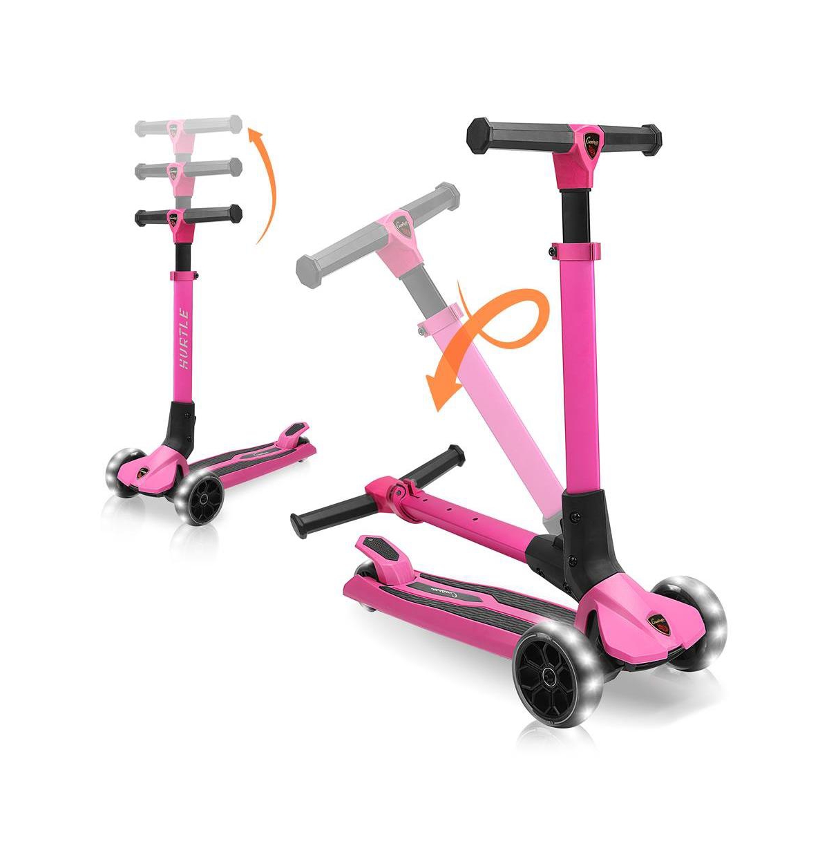 Click here for Hurtle 3-Wheel Foldable Kids Scooter - Child Toy S... prices