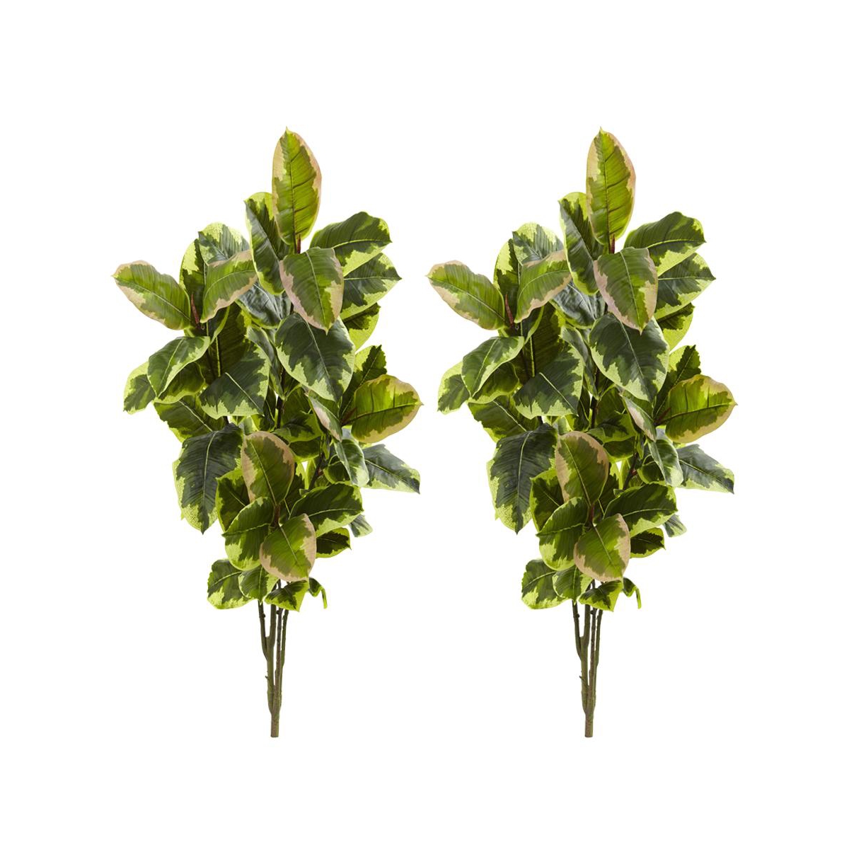 Click here for Slickblue Rubber Leaf Artificial Plant (Real Touch... prices