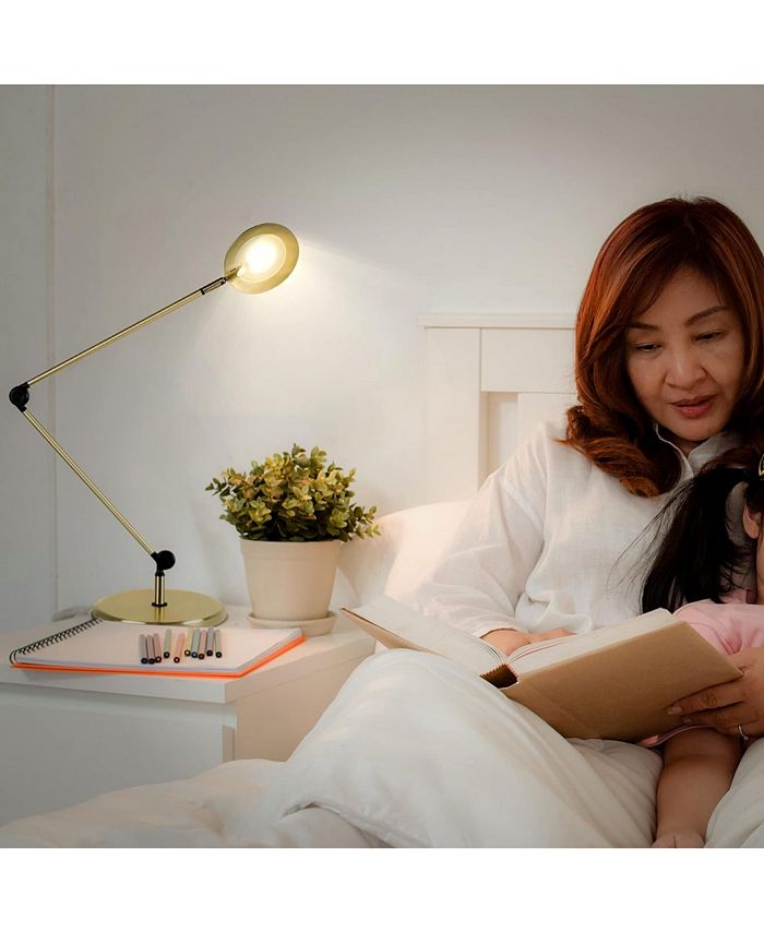 Brightech Sage LED 2-in-1 Modern Floor and Desk Lamp Combo with 3 Color Modes - Macy's