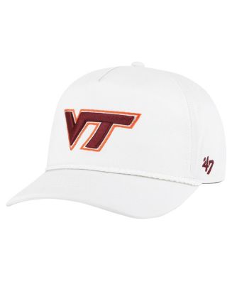 '47 Brand Men's White Virginia Tech Hokies Rope Hitch Adjustable Hat ...