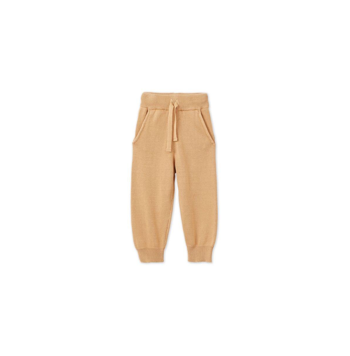 Click here for Vild House of Little Organic Knit Joggers - Sandst... prices
