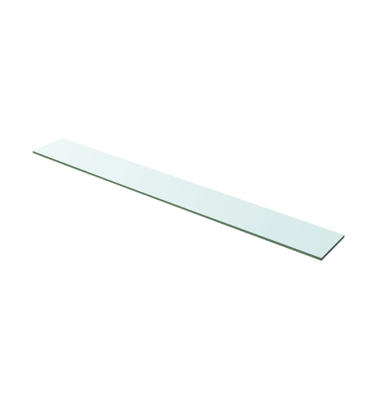 Click here for vidaXL Shelf Panel Glass Clear 39.4x4.7 - Transpar... prices