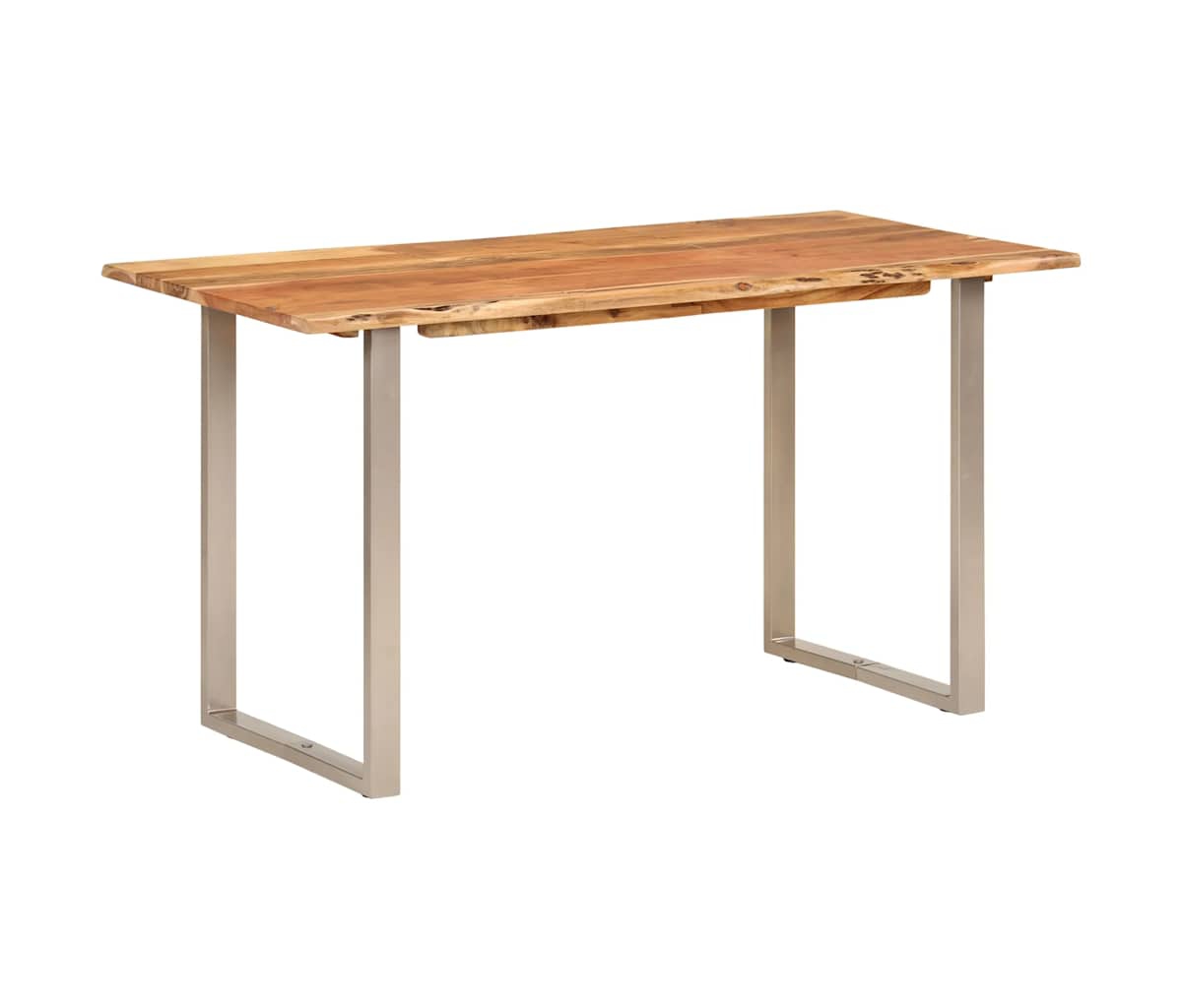 Click here for Dining Table 55.1x27.6x29.9 Solid Acacia Wood - Si... prices