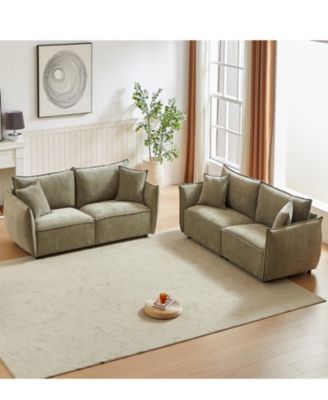 Streamdale Furniture Modern Sofa and Loveseat Set - Macy's