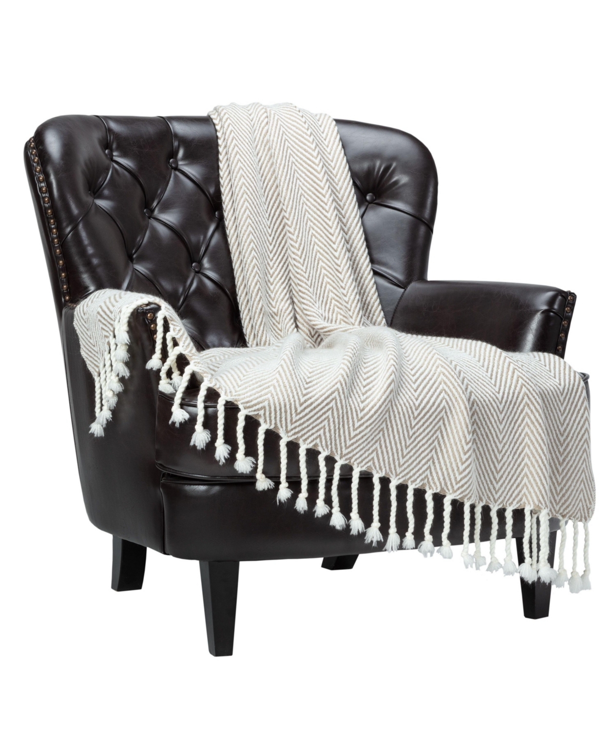 Click here for Chanasya Premium Chevron Super Soft Acrylic Throw... prices