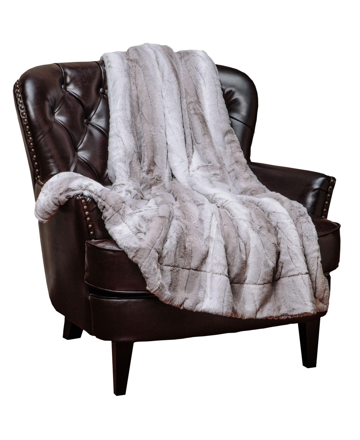 Click here for Chanasya Premium Faux Fur Ombre Throw Blanket - Su... prices