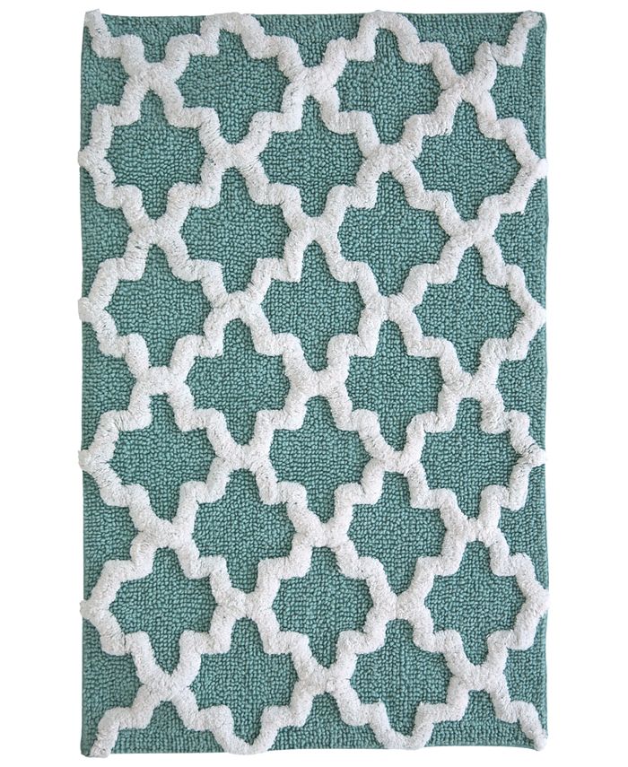 Jessica Simpson 21" x 34" Quatrefoil Accent Rug - Macy's
