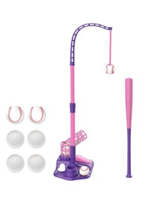 Contixo Kids Baseball Tee Set with 6 Balls - Adjustable Height, Fun T ...