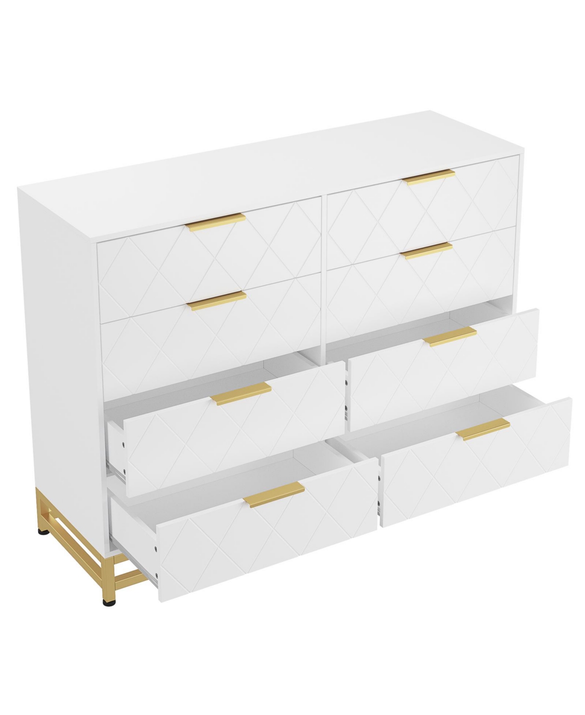 Click here for gaomon SLifet 8 Drawer Dresser with Metal Handles... prices
