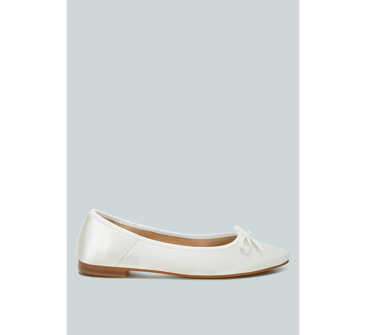 Click here for Fearless Satin Bow Embellished Ballerinas Women -... prices