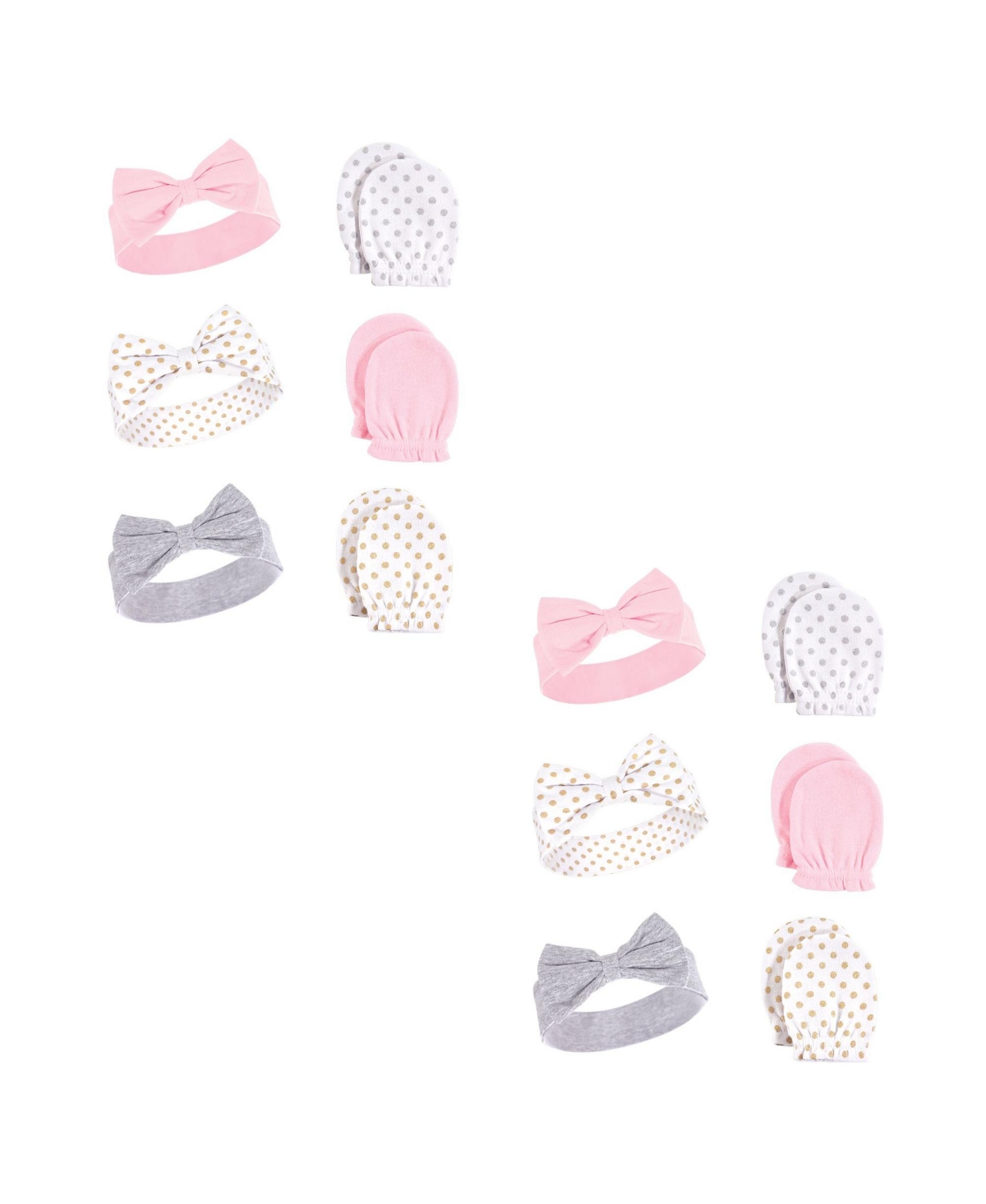 Click here for Hudson Baby Baby Girls Hudson 12Pc Headband and Sc... prices