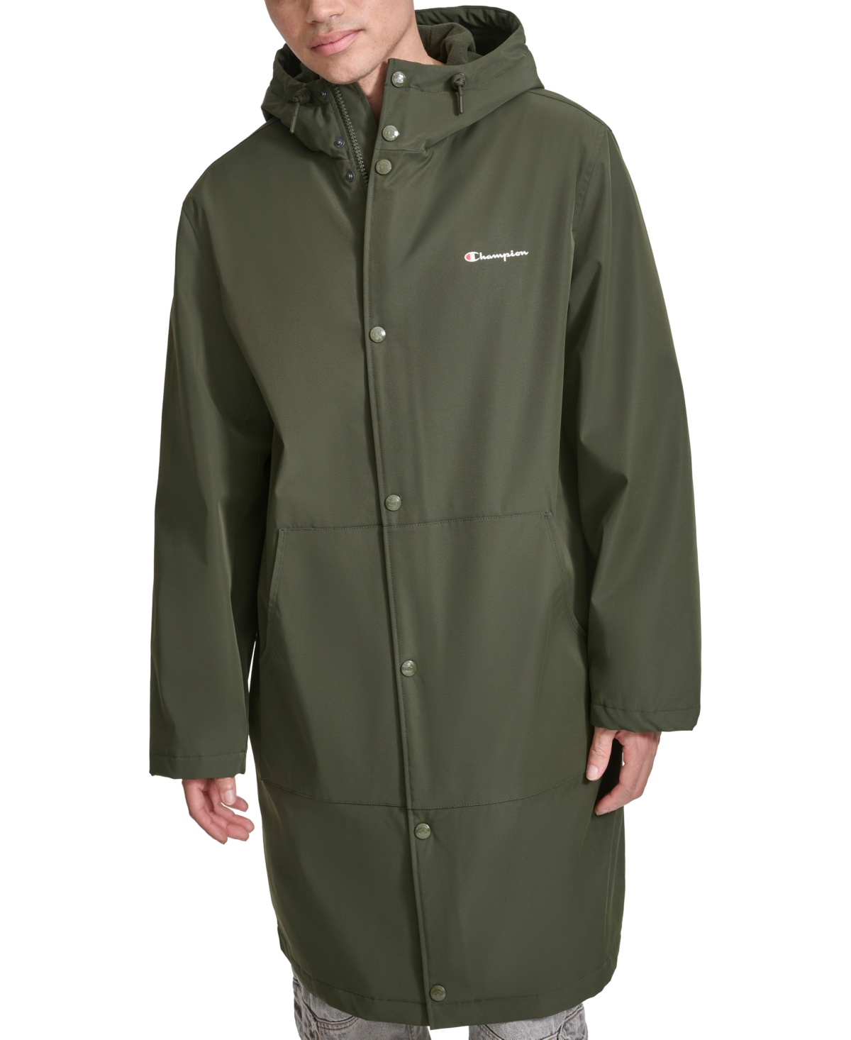 Click here for Champion Mens Hooded Stadium Jacket with Fleece Li... prices