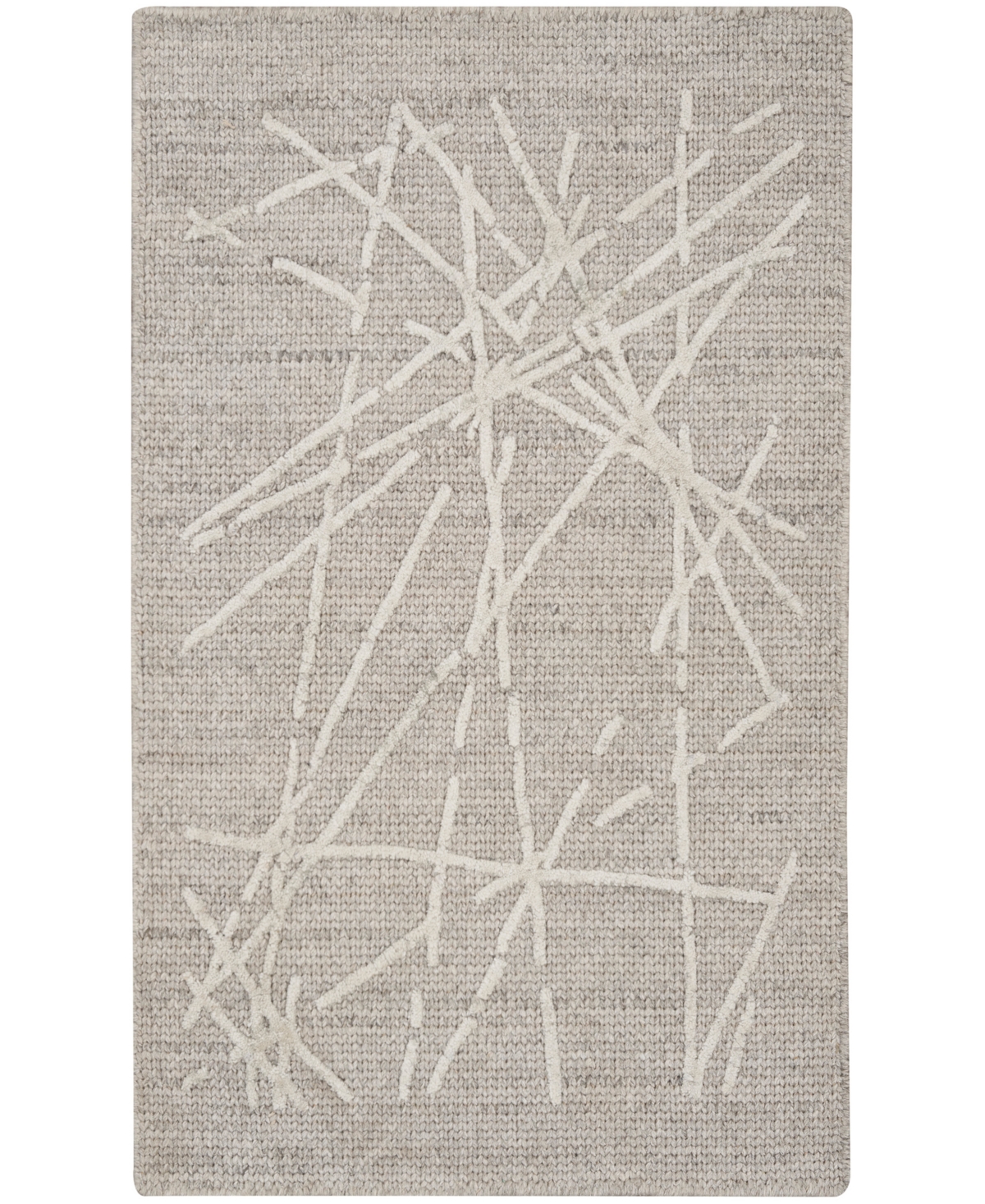 Click here for Calvin Klein CK044 Wander WND01 2x3 Area Rug - Gra... prices