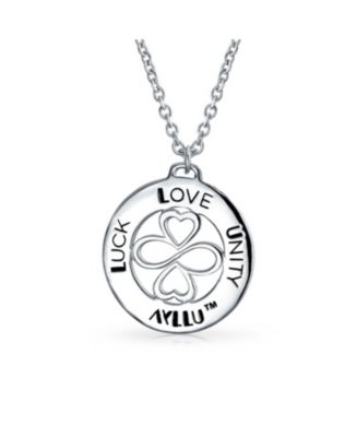 Bling Jewelry Ayllu Amulet Inspirational Word Intertwine Symbol Heart ...