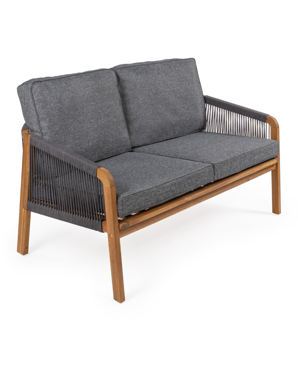 Click here for Jonathan Y Arwen Modern Bohemian Roped Acacia Wood... prices