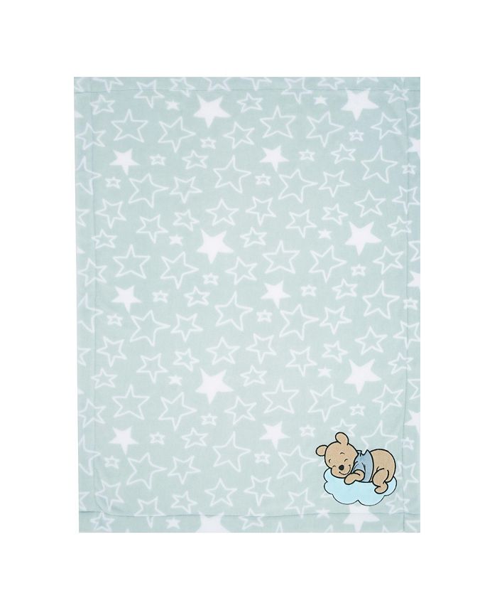 Bedtime Originals Disney Baby Starlight Pooh Blue/White Soft Fleece ...