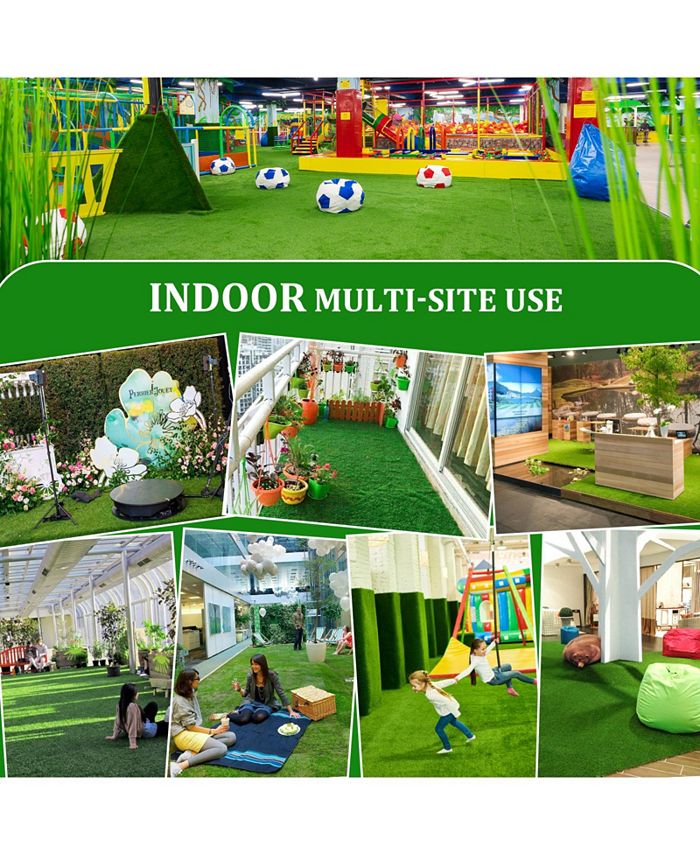 Simplie Fun 4x10ft Outdoor Artificial Grass Decor - Macy's