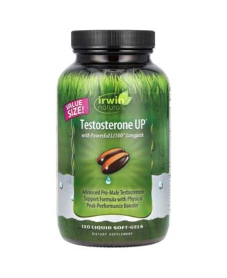 Irwin Naturals Testosterone UP with Powerful LJ100 Longjack - 120 ...