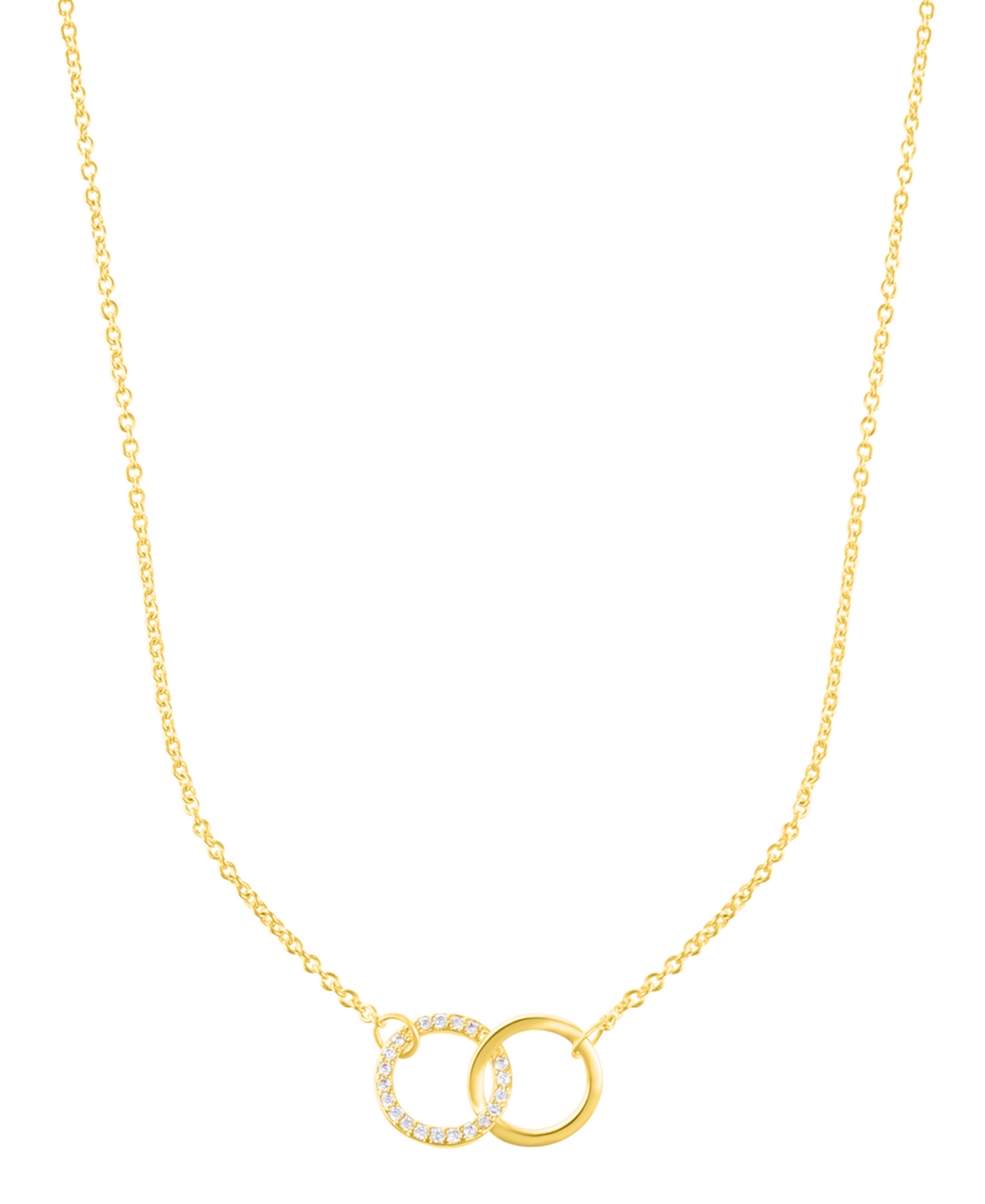 Click here for Adornia Adjustable Cubic Zirconia Pave Rings Neckl... prices